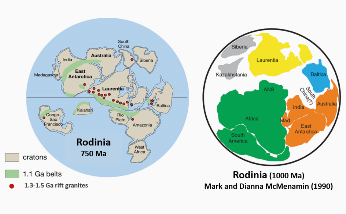 Archaikum und Proterozoikum: Entstehung der Kontinente » Darwinator